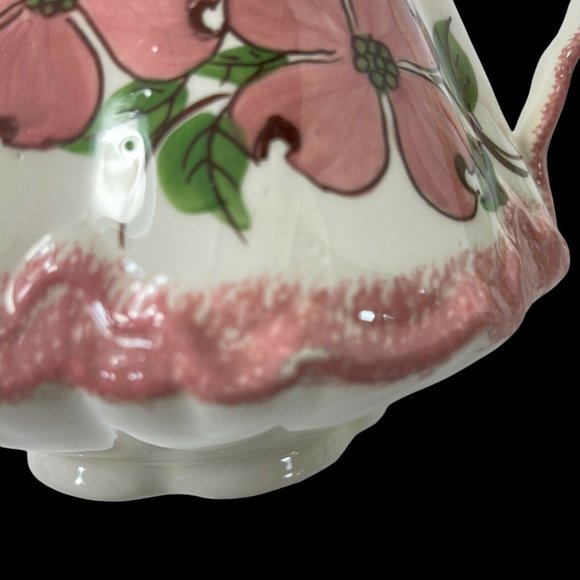 Cash Family | Accents | Cash Family Pottery Pitcher Pastel Rose Flowers ...